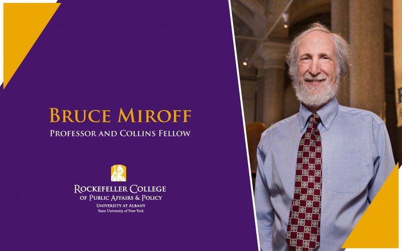 Professor Bruce Miroff Retires from Rockefeller After 43 Years | University at Albany